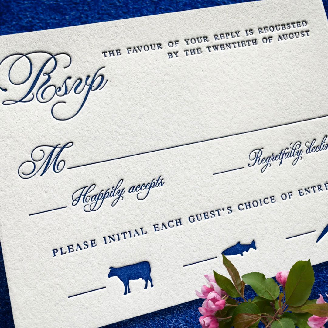 Elegant Wedding Invitations With Sample Wording | Digby & Rose Luxury ...